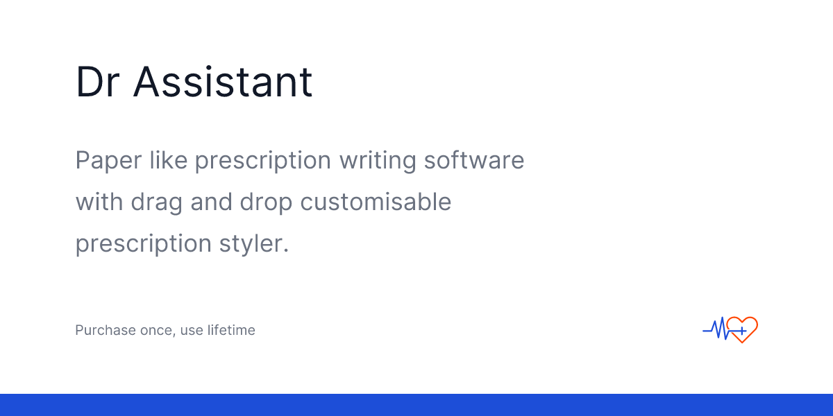 Dr Assistant Features | Dr. Assistant